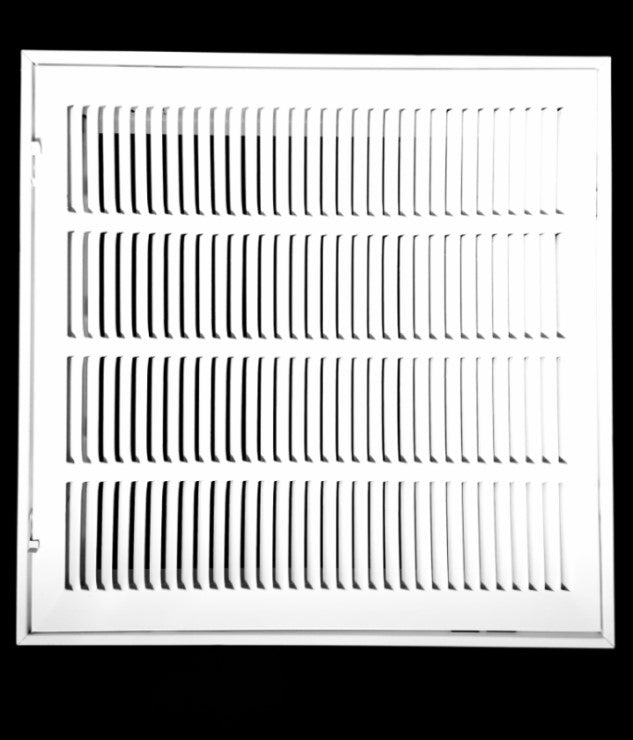 Everbilt 20 In. X 20 In. Steel Air Return Filter Grille, White – Near ...